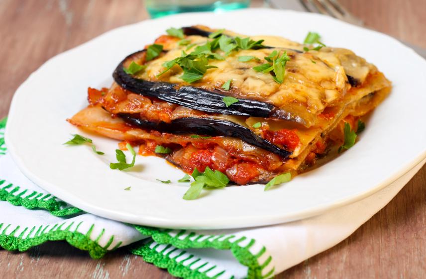 Receta De Lasaña Vegetariana De Berenjena Y Ricotta Mi Cocina